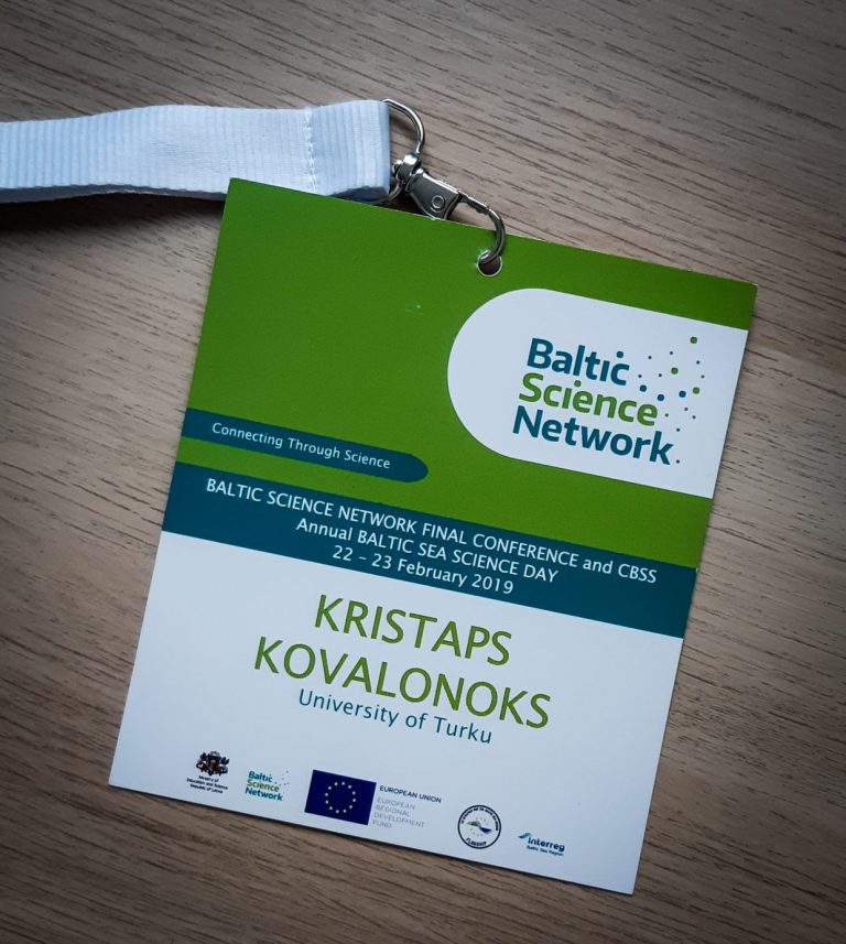 Attending my very first scientific conference as a guest speaker ...